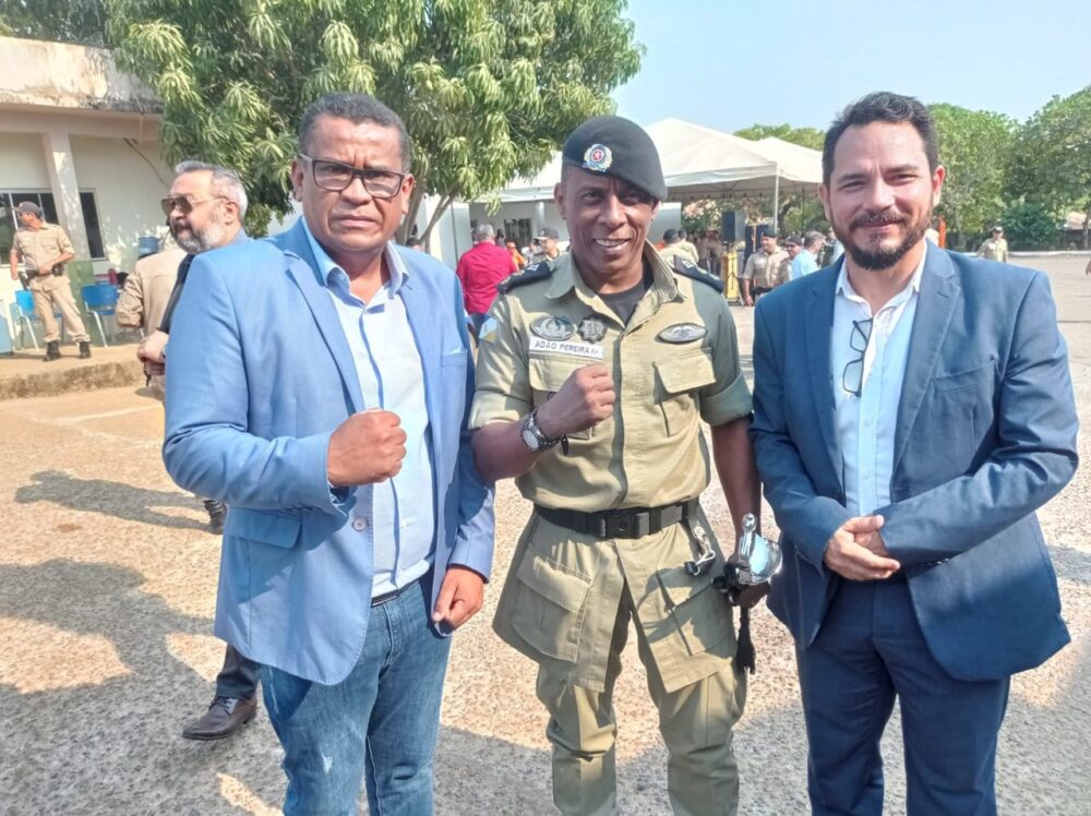 Sargento Júnior Brasão, candidato a deputado estadual, prestigia ...