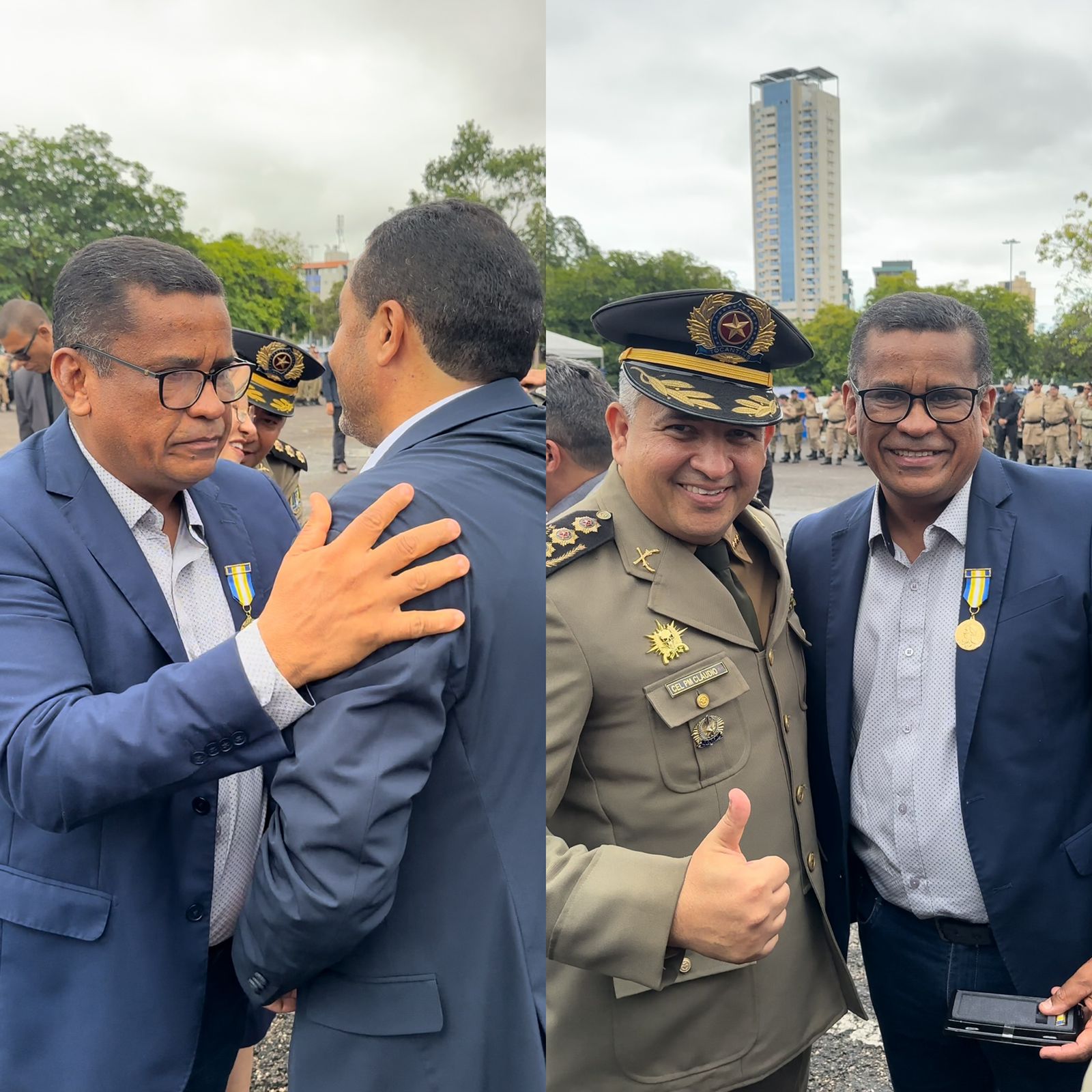 Vereador Sargento Júnior Brasão é homenageado com a Medalha Tiradentes ...