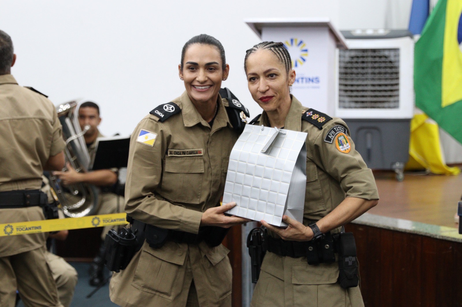 Tenente-coronel da PMTO, Marlene Machado, assume comando do 5º BPM em ...